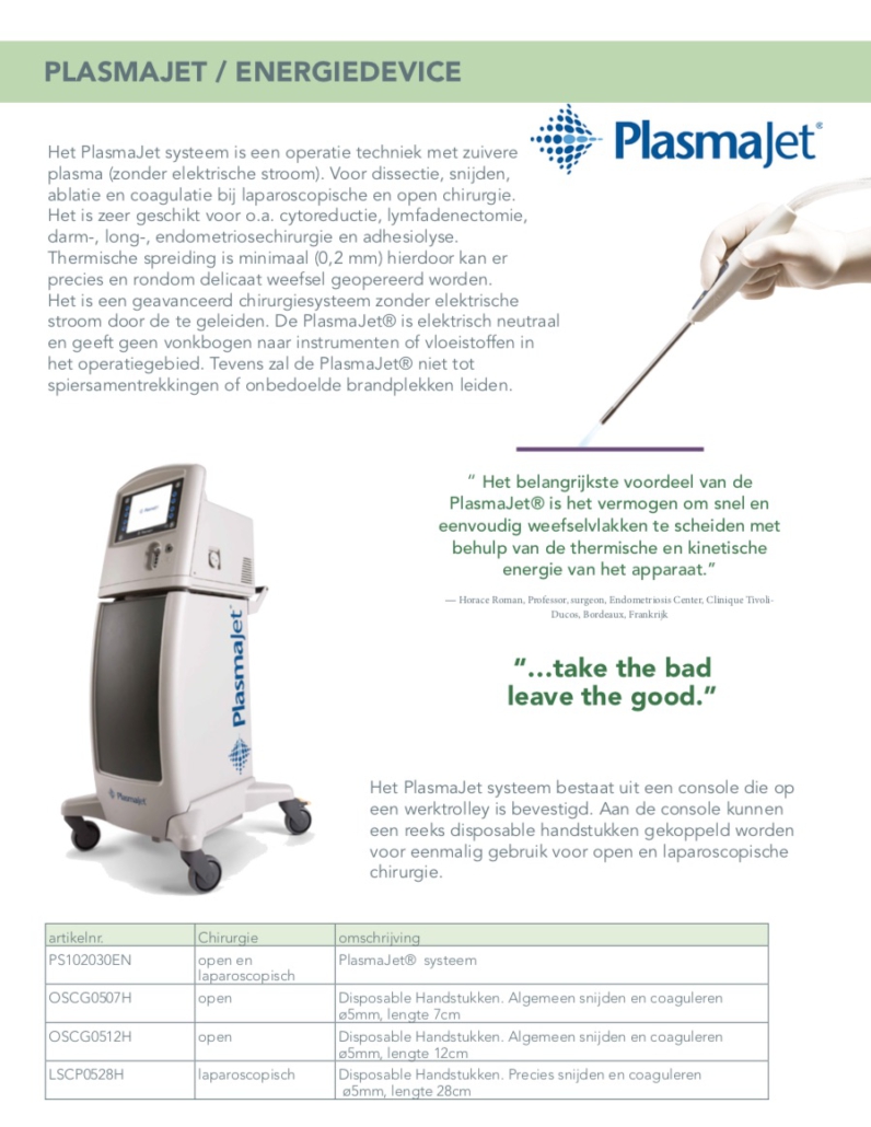 Plasmajet - Medical Dynamics