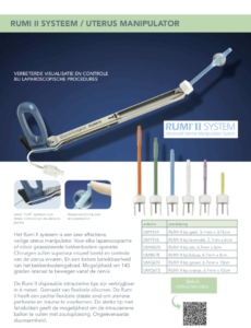 Rumi II systeem, manipulator voor LAVH - Medical Dynamics