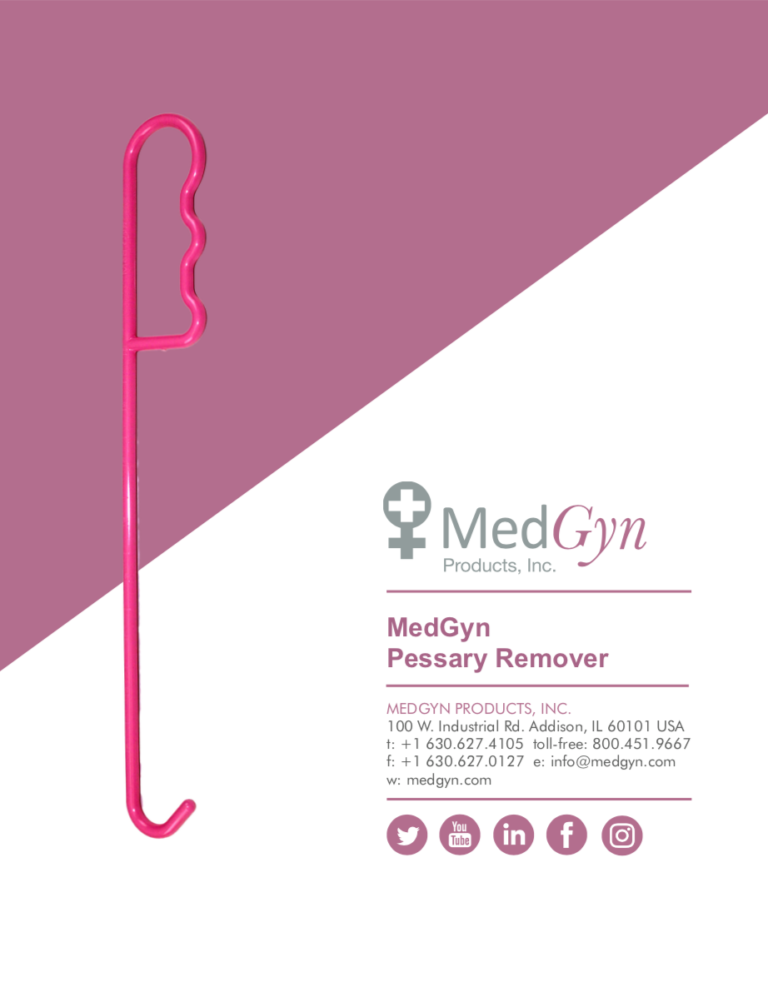 Pessarium hulpmiddelen - Medical Dynamics